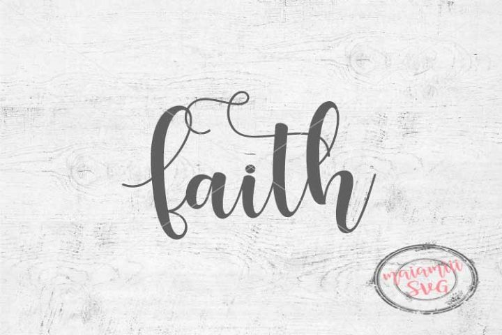 Faith Svg, Faith Clipart, Faith Cross Svg