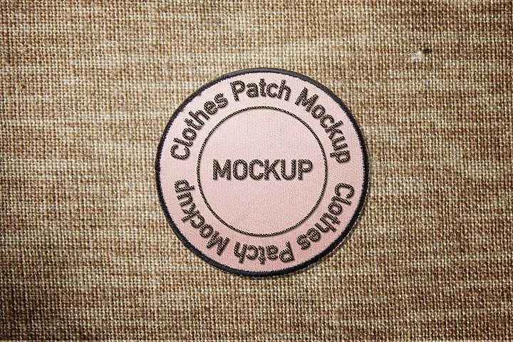 Clothes Patch Mockup