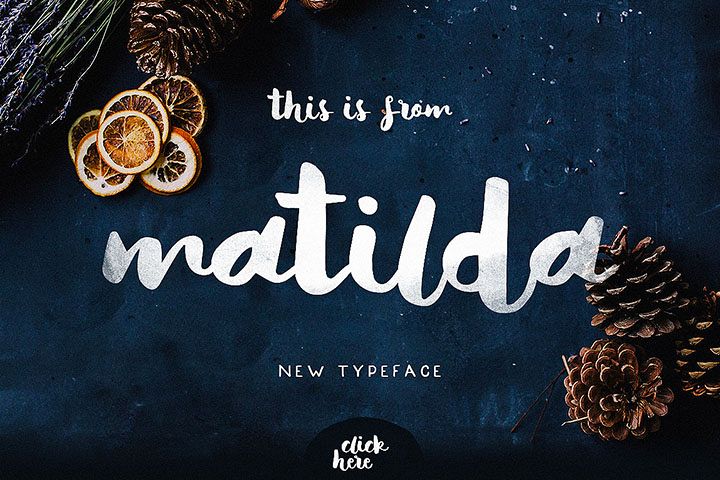 Matilda (1679) | Script | Font Bundles