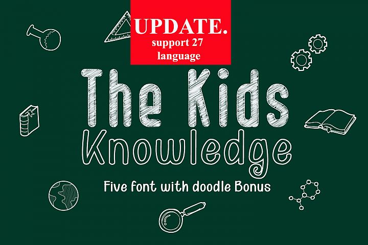 Kids Knowledge (211501) | Other | Font Bundles
