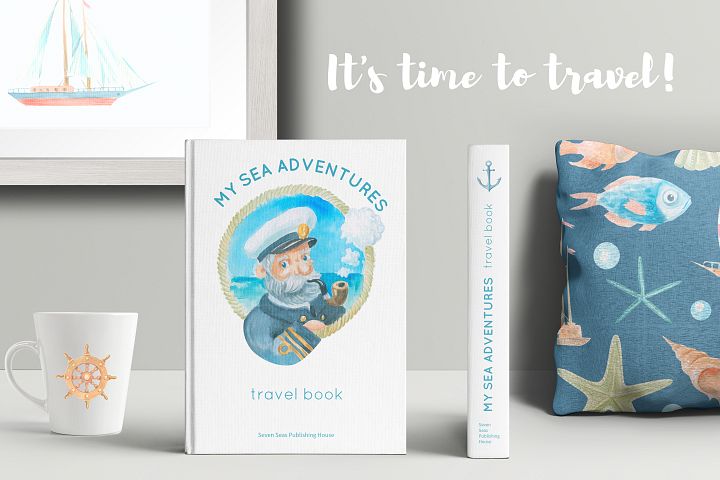 Nautical watercolor clipart collection - Free Design of The Week ...