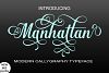 Manhattan (102278) | Calligraphy | Font Bundles
