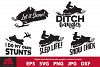 Snowmobile Quotes Bundle SVG, EPS, JPG, PNG, DXF