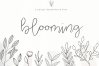 Blooming - Handwritten Font (76063) | Script | Font Bundles