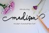 madison script (154056) | Script | Font Bundles