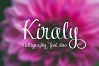 Kiraly Font Duo (56207) | Script | Font Bundles