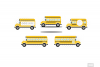 School Bus SVG Driver in SVG, DXF, PNG, EPS, JPG (295424) | Cut Files ...