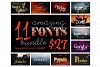 11 Fonts bundle (45504) | Other | Font Bundles