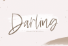 Darling - A Handwritten Brush Script Font (274328) | Regular | Font Bundles
