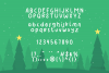 Christmas Tree - Fun Holiday Font