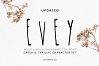 EVEY Handcrafted Multilingual Font (41470) | Handwritten | Font Bundles