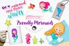 friendly mermaids graphics and illustrations (117124) | Illustrations ...