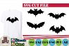 Halloween Bats SVG Cut File (365691) | Cut Files | Design Bundles