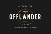 Offlander - Font Family (132296) | Regular | Font Bundles