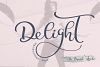 Calligraphy Wedding Decor Font Delight (159781) | Script | Font Bundles