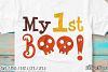 My 1st Boo SVG, My First Boo SVG, My First Halloween SVG PNG