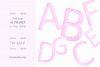 Pink Alphabet - Watercolor set (175646) | Illustrations | Design Bundles