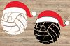 Santa Volleyball Hat Christmas svg Elf 1041s (150161) | SVGs | Design ...