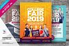 Collage Fair Flyer Templates