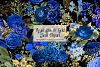 Royal Blue and Gold Floral Clipart (141931) | Illustrations | Design ...