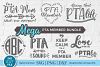 PTA svg bundle - cut files for Cricut and Cameo crafters