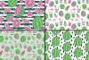 Pink watermelon digital papers / Summer seamless patterns (267840 ...
