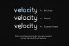 Velocity SVG Font (213320) | Other | Font Bundles