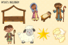 Christmas Nativity Clip Art Collection (105890) | Illustrations ...