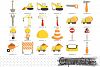 Under Construction clipart, Cute truck art- INSTANT download