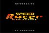 Speed Racer (352694) | Logo | Font Bundles
