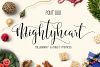 mighty heart - font duo (26177) | Script | Font Bundles