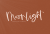 Moonlight - A Handwritten Script Font