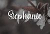 Stephanie Script Font (472437) | Calligraphy | Font Bundles