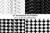 24 Seamless Star Patterns