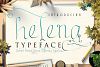 helena script handdrawn typeface (19621) | Script | Font Bundles