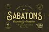 Sabatons - Vintage Font Duo (227791) | Other | Font Bundles