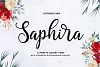 Saphira Script (96860) | Script | Font Bundles
