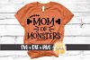 Mom Of Monsters - Halloween SVG PNG DXF Cut Files