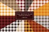 Fall Buffalo Plaid Background Patterns Seamless