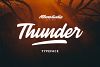 Thunder (196739) | Script | Font Bundles