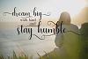 Humble Script (13730) | Calligraphy | Font Bundles