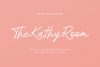 The Kathy Room (109274) | Script | Font Bundles