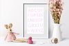 Pink Alphabet - Watercolor set (175646) | Illustrations | Design Bundles