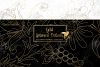 Gold Botanical Outline Elements