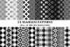 24 Seamless Square Patterns (274487) | Textures | Design Bundles