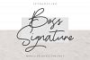 Boss Signature (278200) | Handwritten | Font Bundles