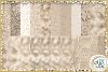 Champagne Ivory Gold Seamless Digital Papers,Border,Overlay