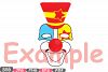 Props Circus Clown SVG bundle svg 15p