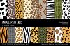 Animal Patterns Digital Papers (84193) | Patterns | Design Bundles