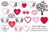 Valentine Hearts Clipart